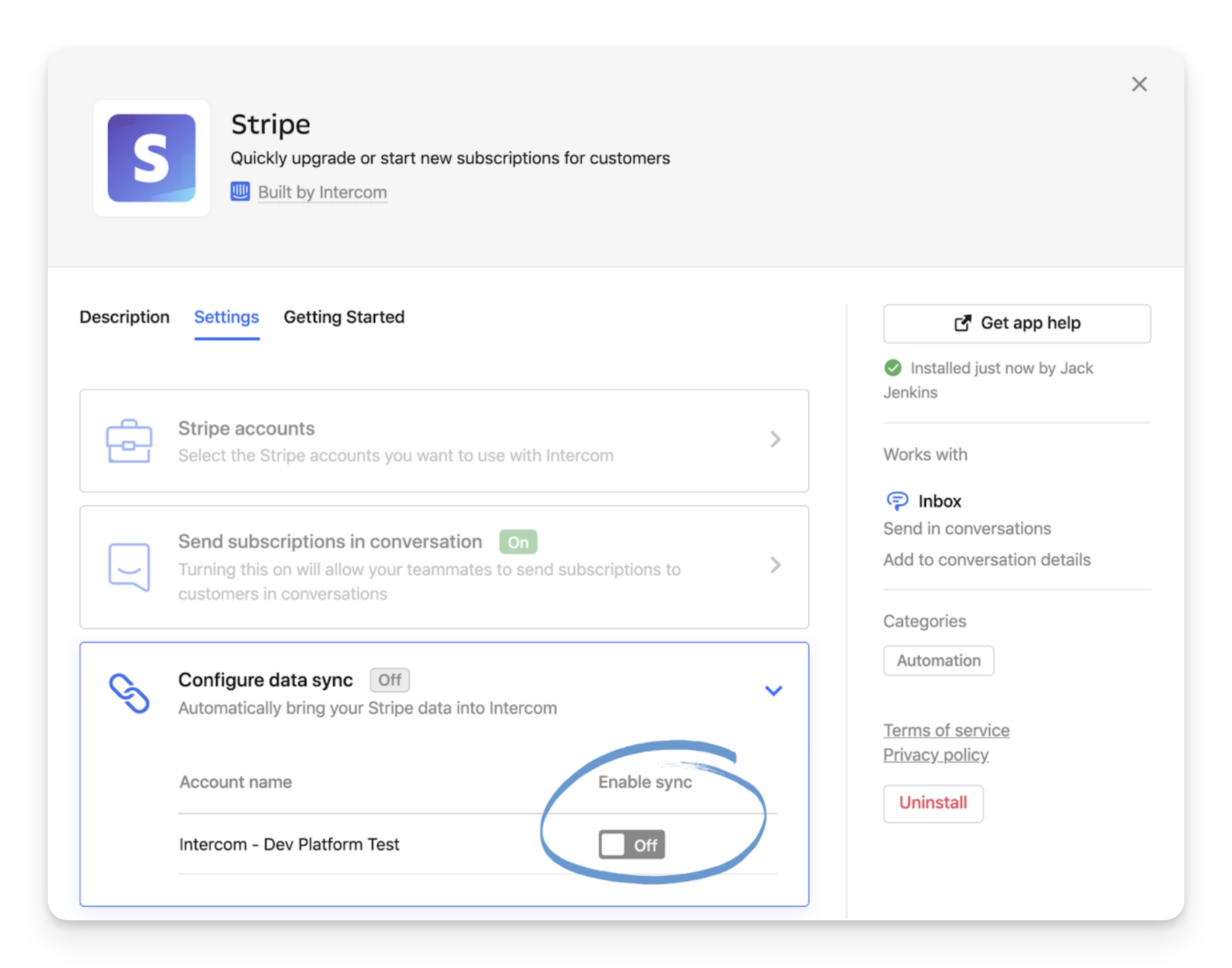 Stripe App Marketplace