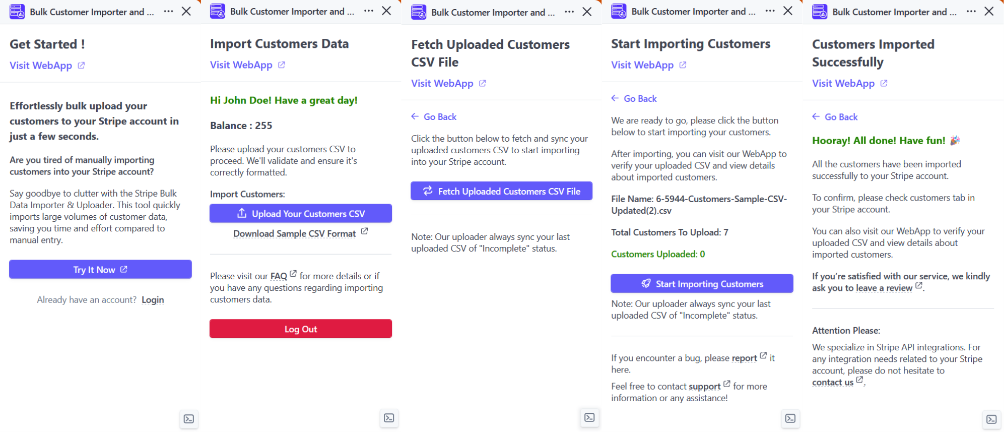 Stripe App Marketplace